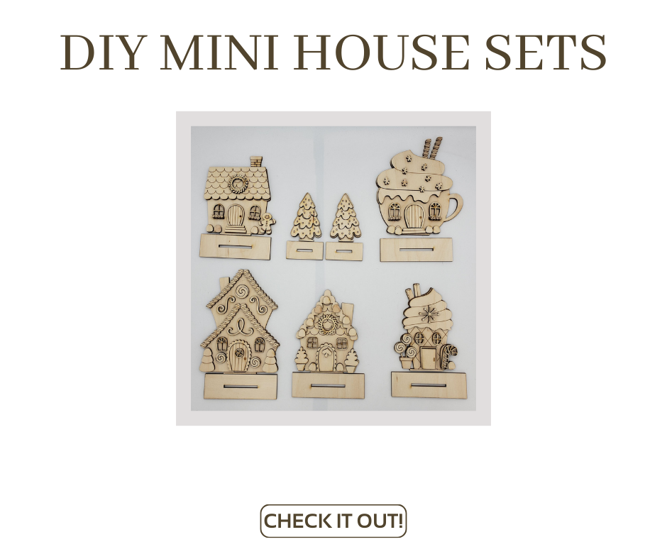 DIY Mini House Sets – Wood Bits & Pieces