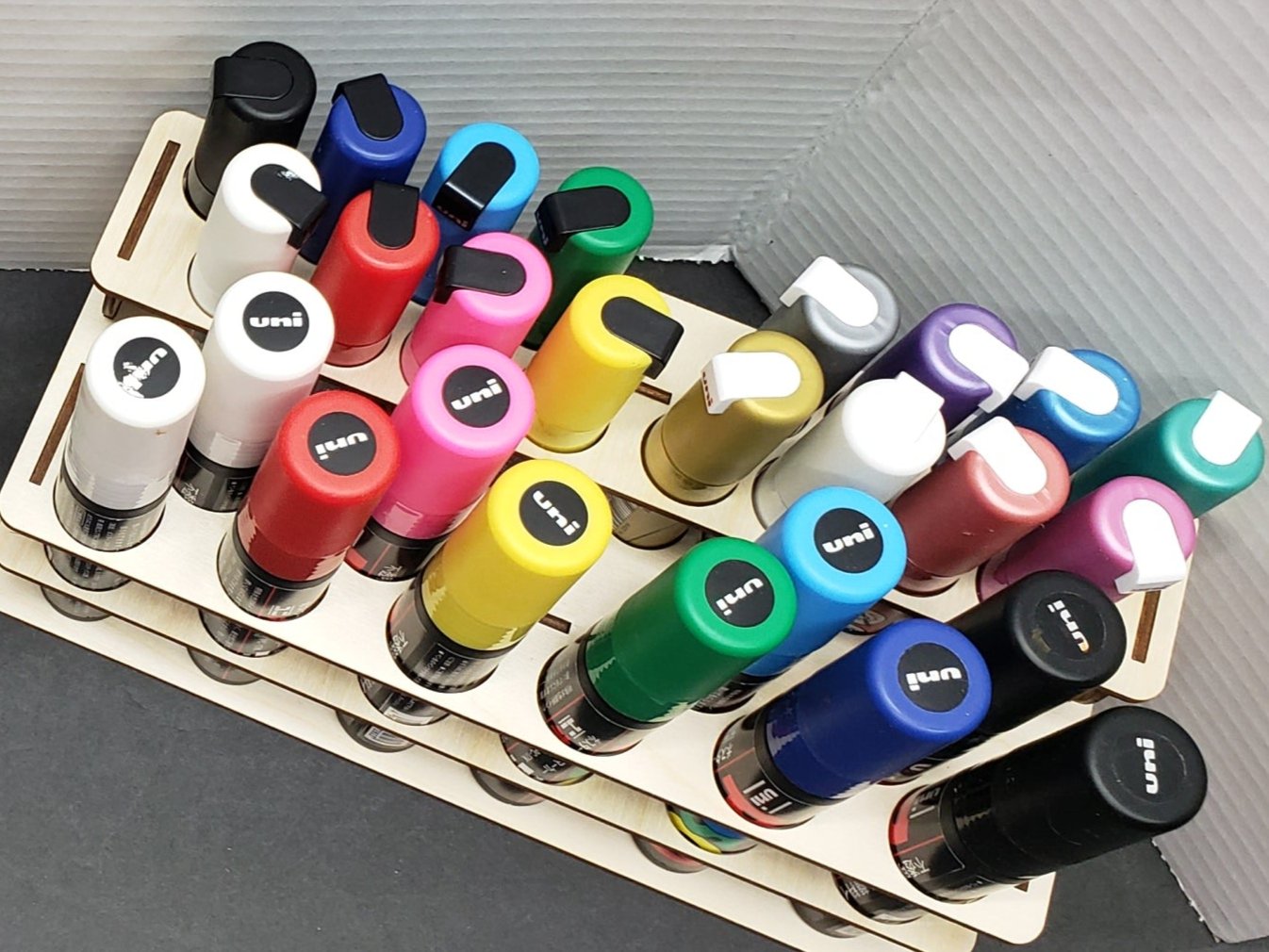 Paint Pen Holder - Large & Jumbo Combo – Wood Bits & Pieces